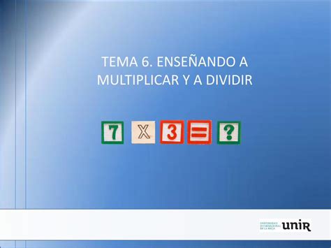 PDF Ideas Tema6 Enseñar a multiplicar y dividir DOKUMEN TIPS