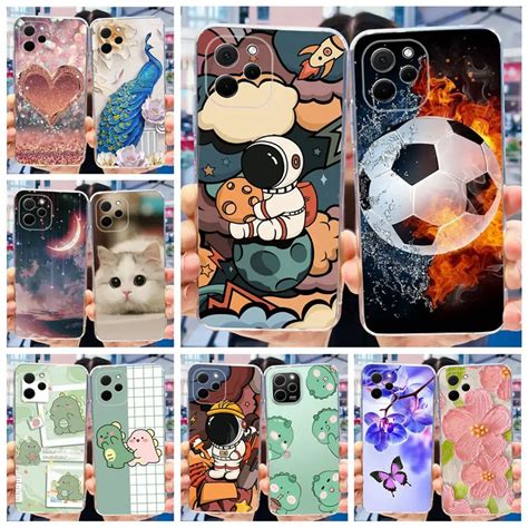 Casing Ponsel Silikon Lembut Sampul Lukis Mode Lucu EVE LX9N EVE LX9