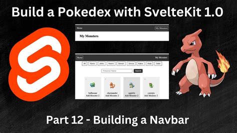 Building A Navbar Intro To Sveltekit Part Youtube