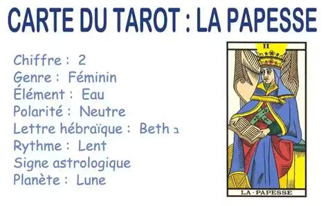 Quel Est Le Sens Exact De La Papesse Carte Majeure Du Tarot De