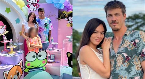 Jazmín Pinedo y Gino Assereto se juntan por cumpleaños de su hija