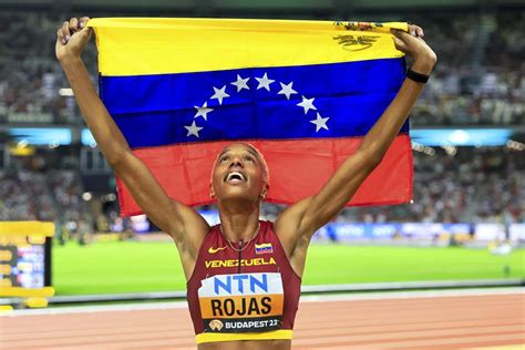 Orgullo Nacional Yulimar Rojas Candidata Al Premio Mejor Atleta Del