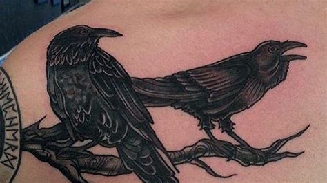 Aggregate Raven Chest Tattoos Super Hot In Cdgdbentre