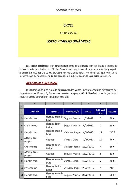 Solution Ejercicios Tablas Dinamicas En Excel Studypool
