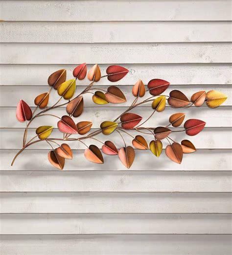 Green Metal Leaf Wall Art At Joshua Fields Blog