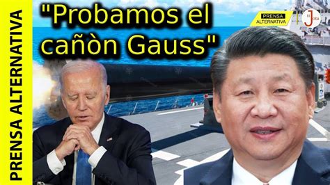 La Armada china ha probado el cañón Gauss más potente del mundo
