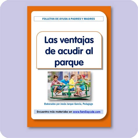 Folletos Para Familias Familia Y Cole
