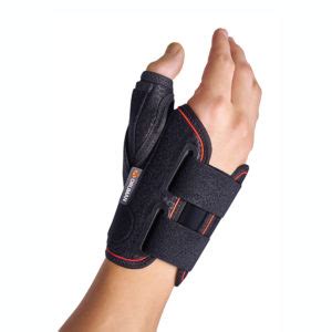 MUÑEQUERA SEMIRRÍGIDA CON FÉRULA PULGAR CORTA Ortogim