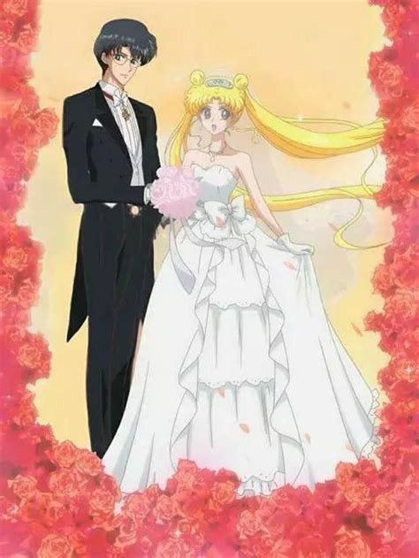Usagi and Mamoru s Wedding Day from Sailor Moon Crystal Сейлор мун