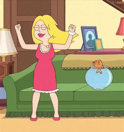 American Dad Francine Lee Smith Excited Dance 