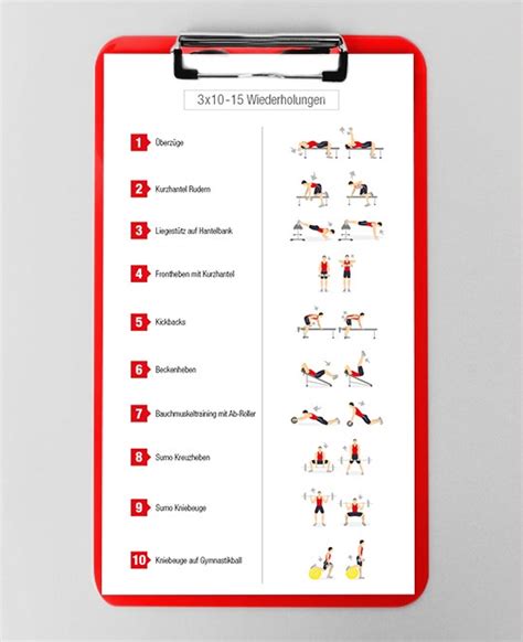 Ganzk Rper Kraft Workout Fitnesswissen