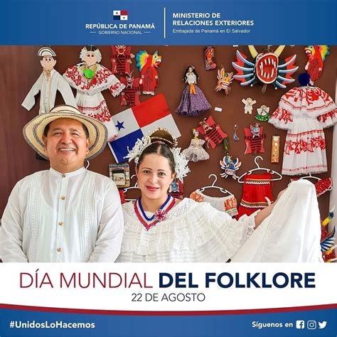 Celebraci N Del D A Mundial Del Folklore Ministerio