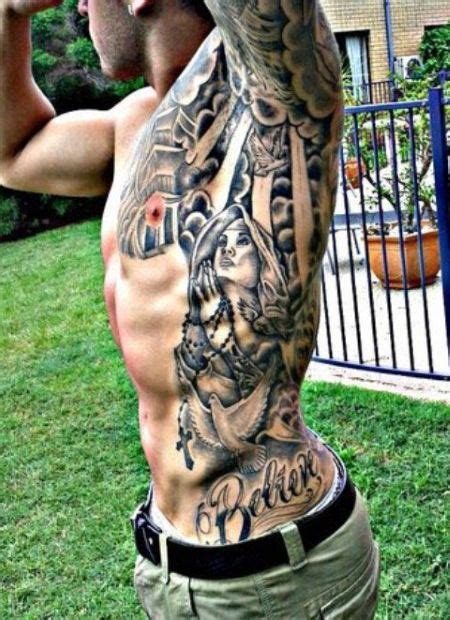 Impressive Rib Tattoos For Men Inspiration Guide Rib