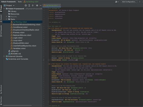 how to perform api testing in robot framework testersdock
