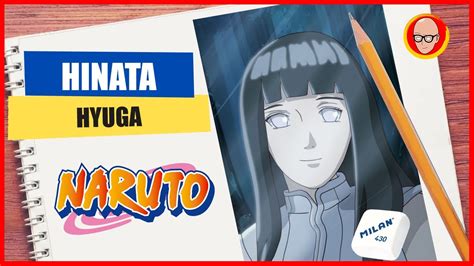 Cómo DIBUJAR a HINATA HYUGA Paso a Paso FÁCIL y RÁPIDO Naruto