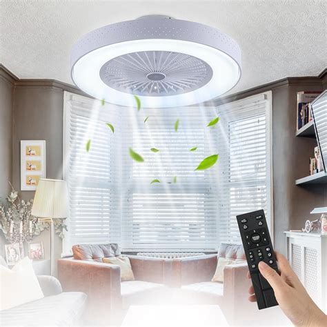 Linboro Flush Mount Ceiling Fan With Lights Modern Ceiling Fan Low