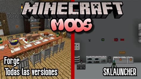 Como Instalar Mods Forge En Minecraft Java Sklauncher Todas Las