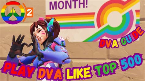 Overwatch 2 DVA Gameplay Unleashing Top 500 Destruction How To Play