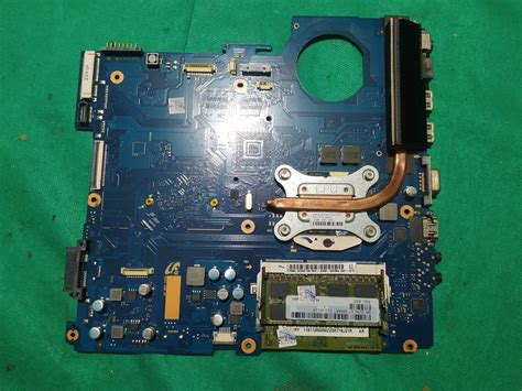 Placa Mãe Processador I3 4g Do Notebook Samsung Rv 411