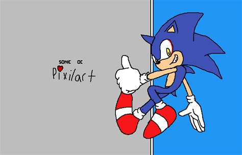 Pixilart Super Sonic X Art By Infinite Braker