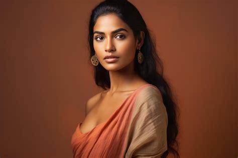 Premium Photo Indian Girl Posing