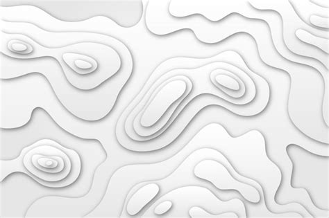 Premium Vector Wallpaper With Topographic Map