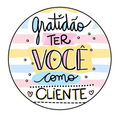 Adesivos Personalizados Obrigada Pela Compra X Cm Elo