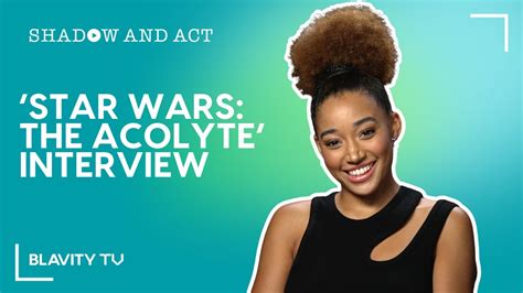 Star Wars The Acolyte Interview With Amandla Stenberg YouTube