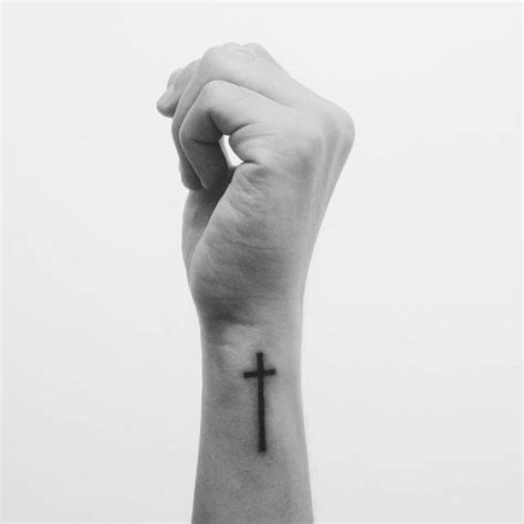 47 Stylish Cross Tattoos For Wrists Wrist Tattoo Pictures