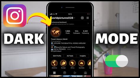 How To Enable DARK MODE On Instagram YouTube