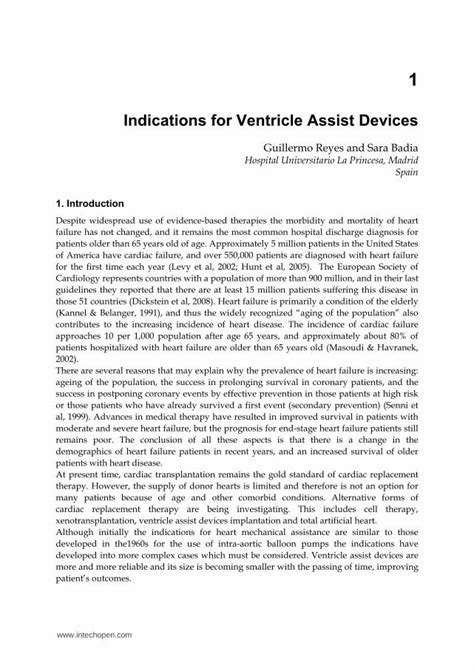pdf indications for ventricle assist devices intech open science dokumen tips