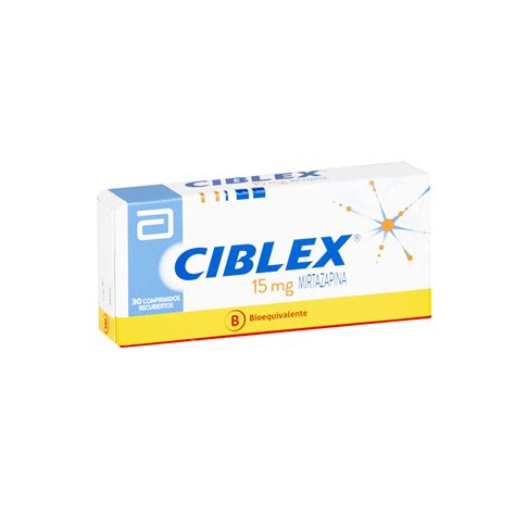 Ciblex 15 Mg X 30 Comprimidos Recubiertos Farmacias Ahumada