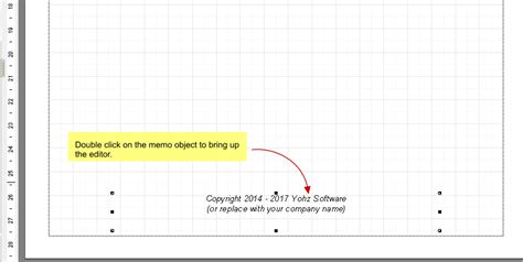 customizing the logo and copyright message in the db doc pdf and word reports yohz software