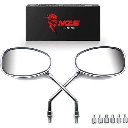 Amazon MZS Motorcycle Rear View Mirrors Universal Side Mirror