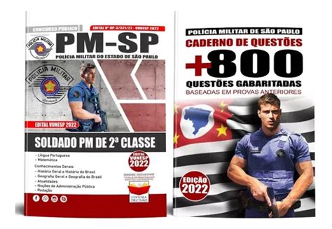 Apostila Kit Soldado Classe Edital Outubro Caderno De Quest Es
