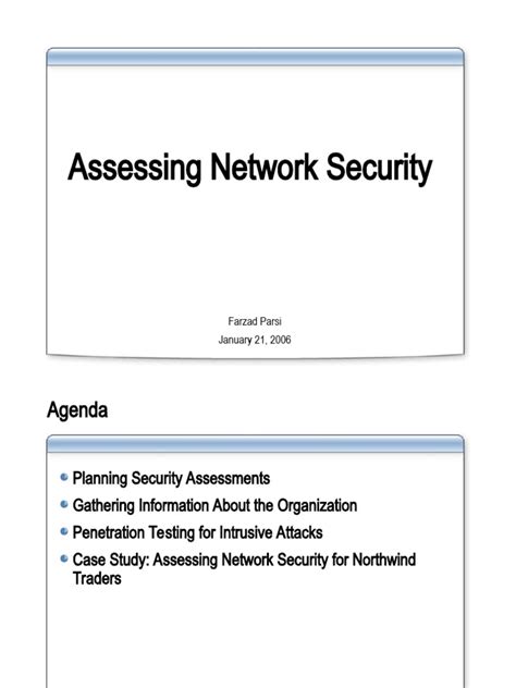 assessing network security pdf denial of service attack vulnerability computing