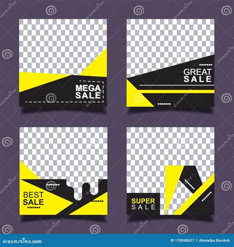 Diseño De Un Conjunto De Modelos De Banners Para Las Redes Sociales