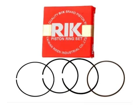 Jogo De Anel Segmento Bros 160 Cg Fan 160 Original Rik Std Frete grátis