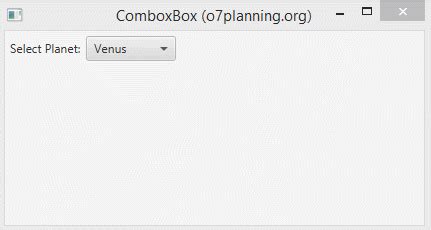 Le Tutoriel De Javafx Combobox Devstory Net