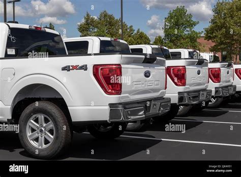 Zionsville Circa July 2022 Ford F 150 Display At A Dealership The