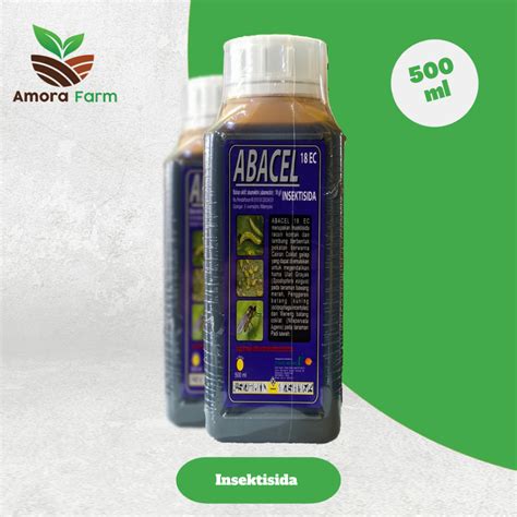 Jual INSEKTISIDA ABACEL 18 EC KEMASAN 500ml PENGENDALI HAMA ULAT GRAYAK