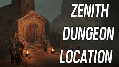 Diablo 4 Zenith Dungeon Location In Fractured Peaks