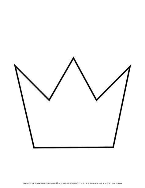 Crown Free Printable Template Planerium Happy Birthday Crown
