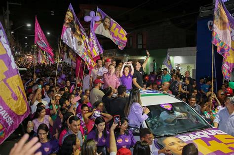 Em Reta Final Da Campanha Raquel Lyra Participa De Caminhada Em