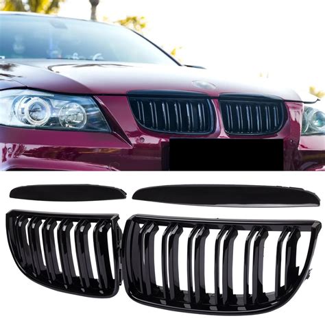 Amazon DEKEWEI E90 Grill Front Kidney Grille Compatible With BMW