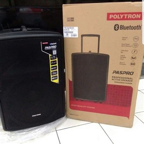 Speaker Aktive Polytron Pas Pro F Inch