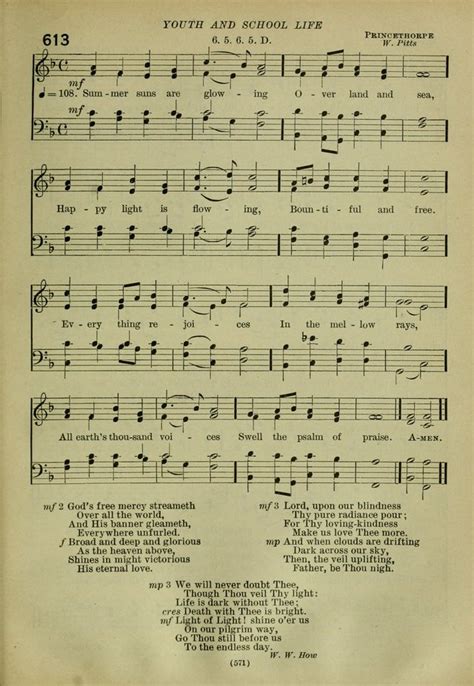 The Church Hymnal Containing Hymns Approved And Set Forth By The