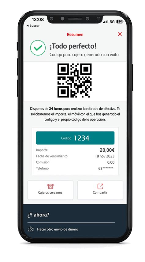 Cómo sacar dinero sin tarjeta de un cajero HelpMyCash