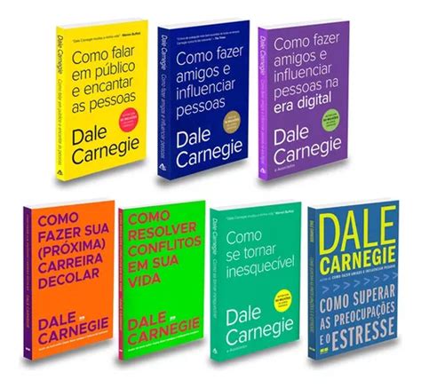Coleção 7 Livros Dale Carnegie Frete grátis