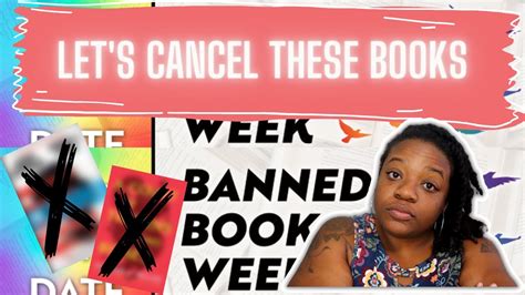 Let S Cancel These Books Banned Books Week 2022 YouTube